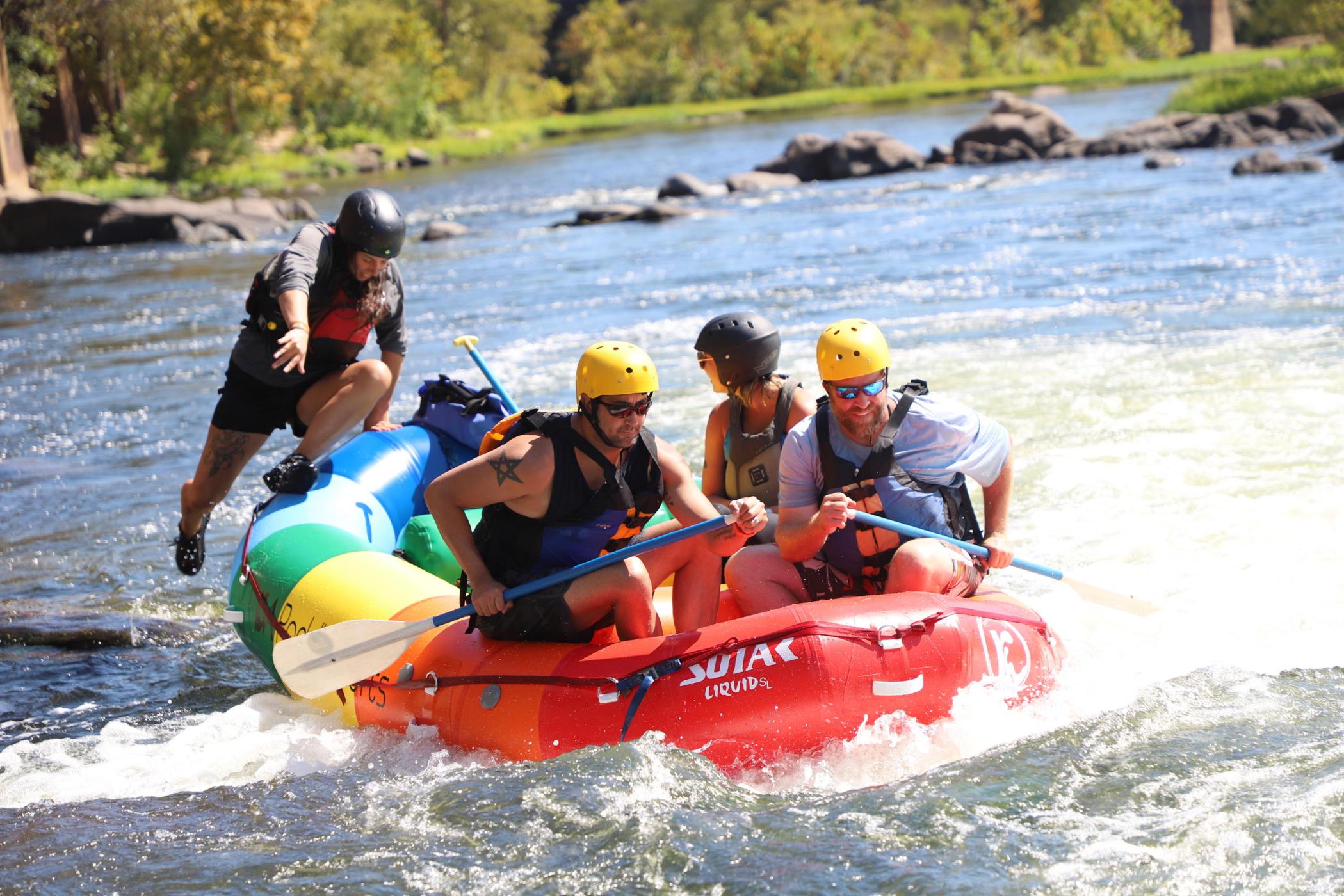 Pop-Up James River Whitewater Rafting | RVA Paddlesports